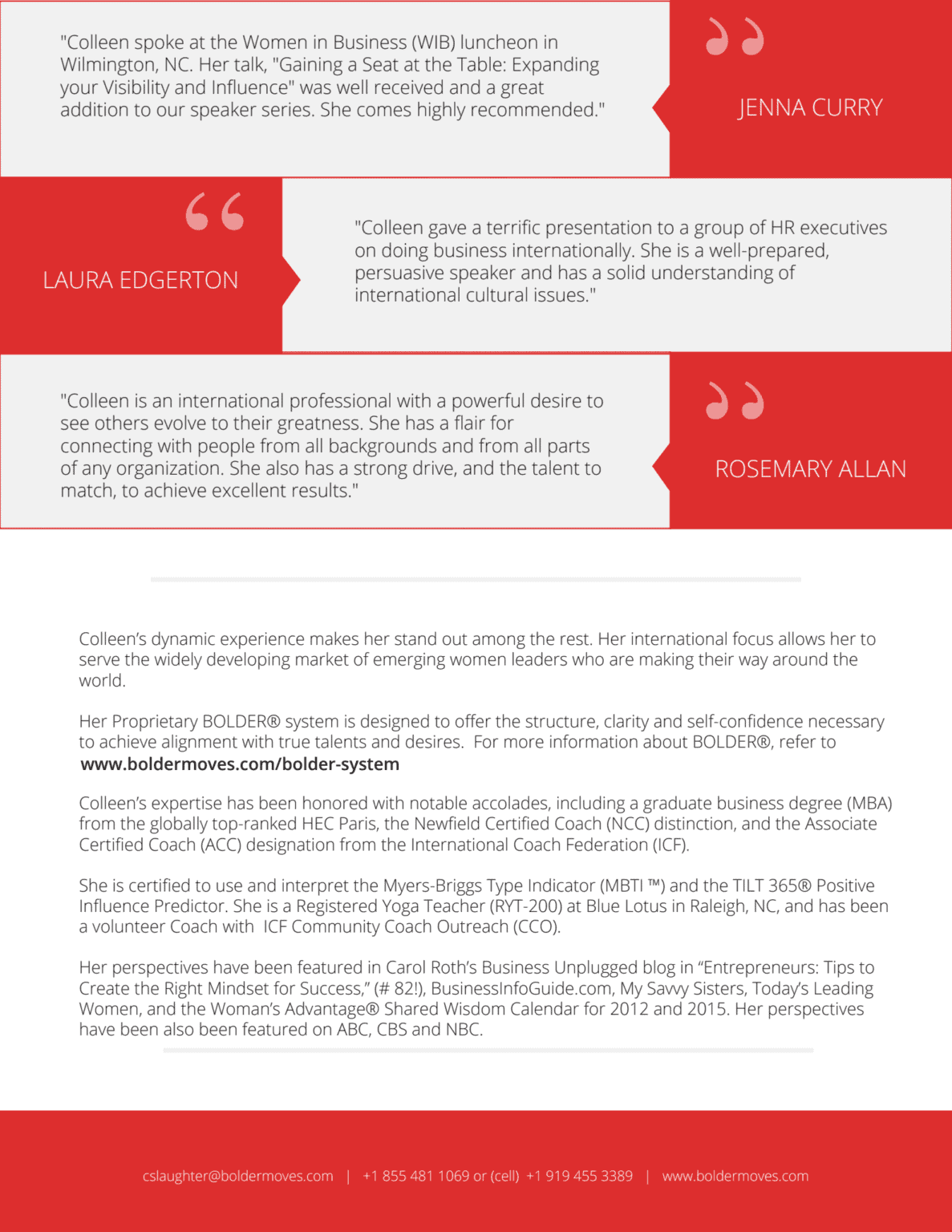 What's a Speaker One Sheet? (And Why Every Coach & Consultant Needs One ...
